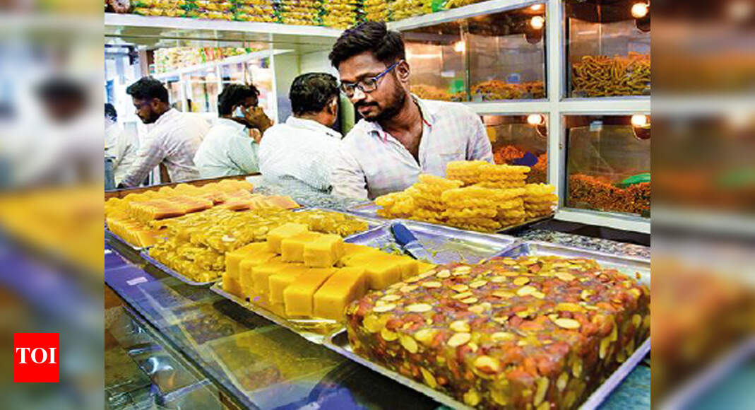 Many Madurai sweet shops stop using artificial colours, ignore sales ...