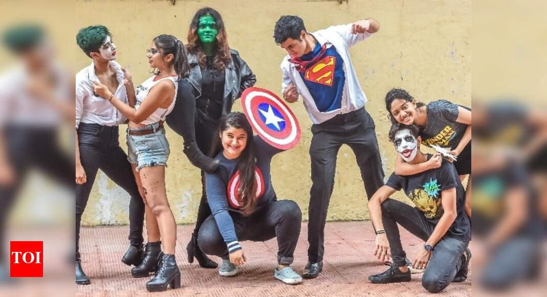 Mumbai college students turn superheroes - Times of India