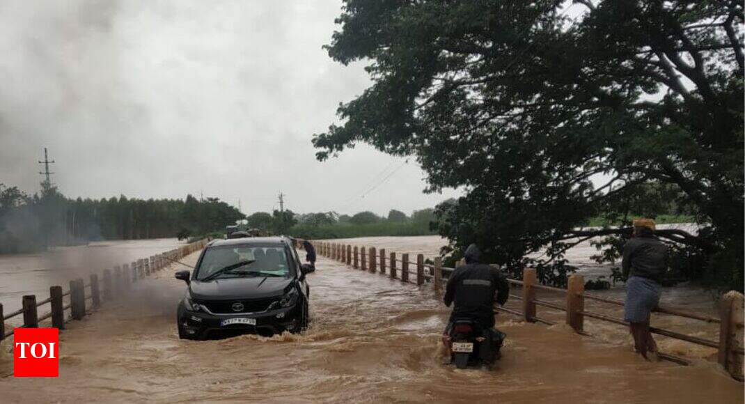 9 dead, 43,000 people evacuated as flood, rains hit Karnataka ...