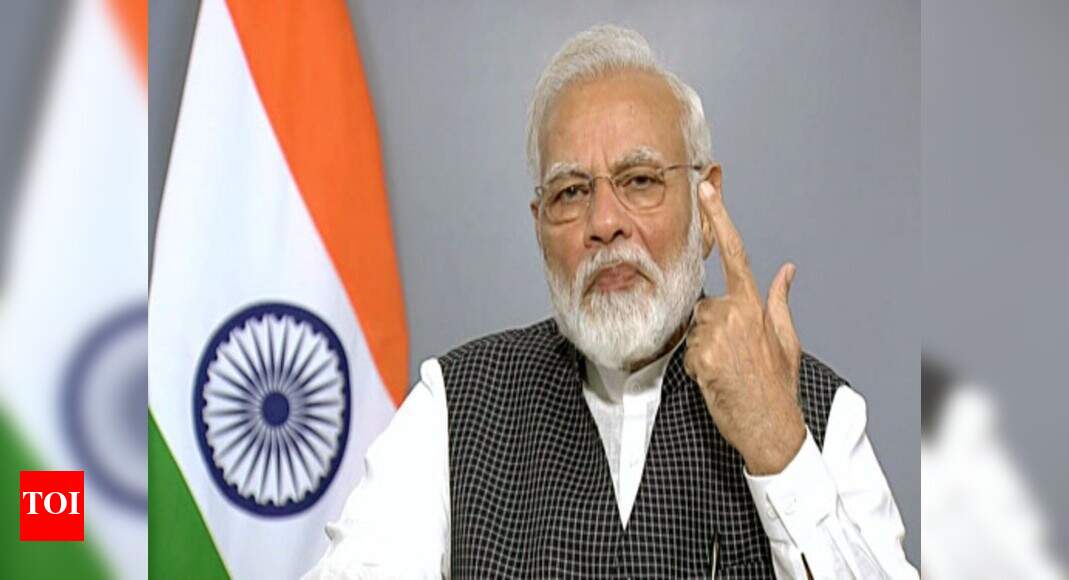 PM Modi's address to the nation: Top quotes | India News - Times of India