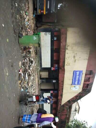 Open defecation and garbage - Times of India