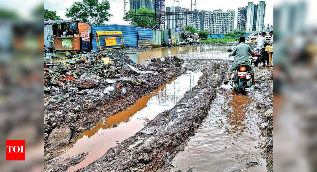 Water recedes, but problems of Kharadi residents far from over | Pune News - Times of India