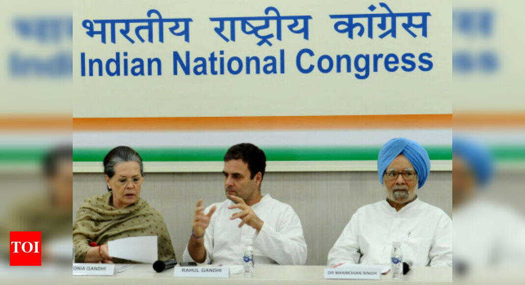 New Congress president to be in place in few days | India News - Times ...