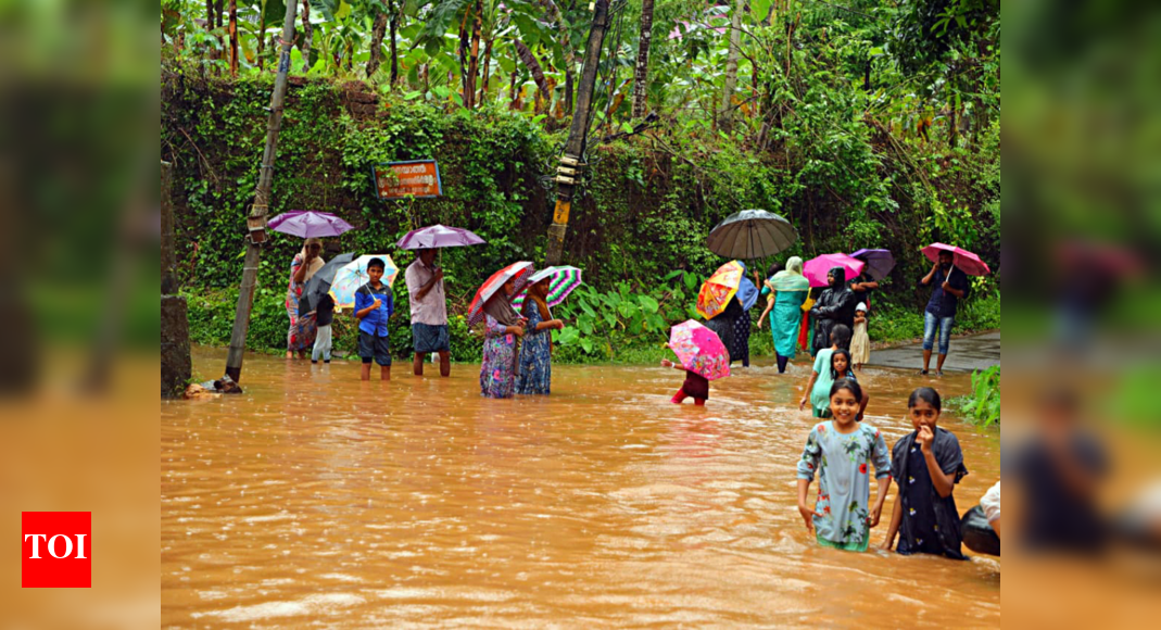 Rains continue to pound Kerala, ‘40 trapped’ under landslide debris ...