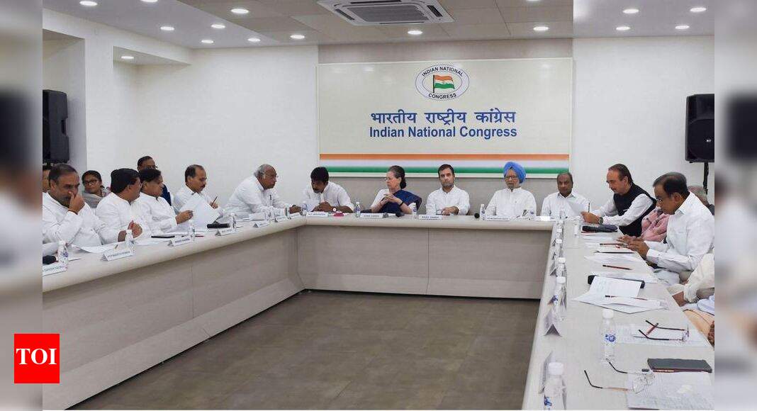 At Congress meet, top body divided into regional groups for ...
