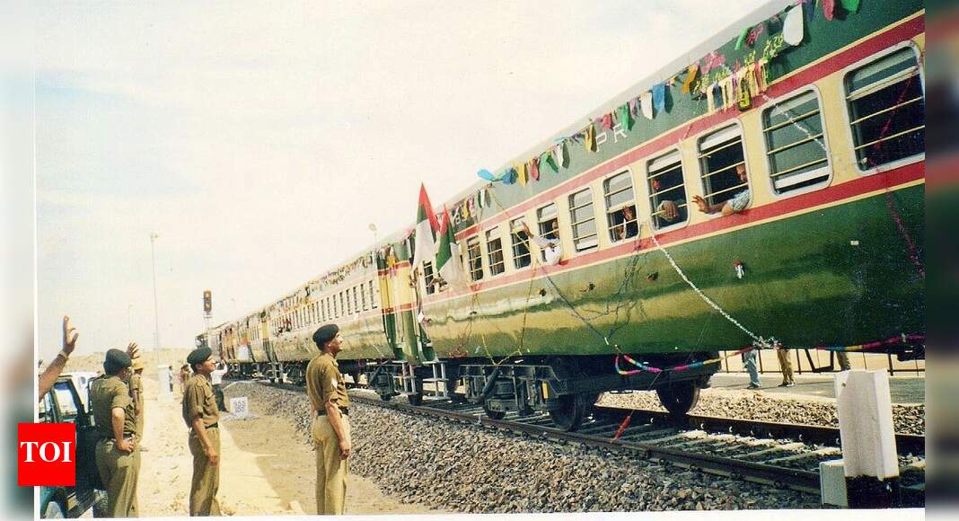 Thar Express reaches last station on Indian side of border | India News ...