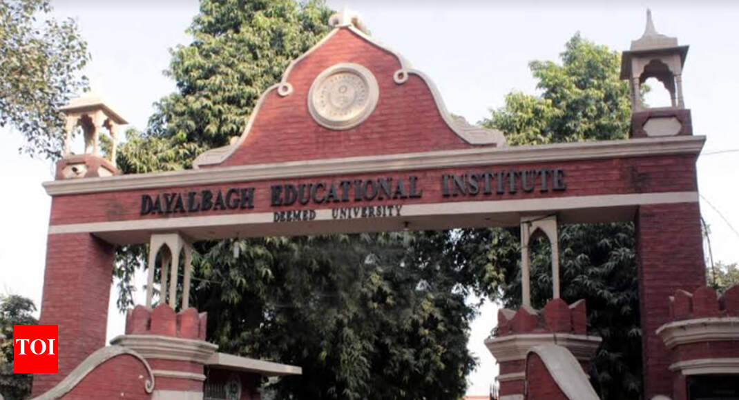 Dayalbagh Educational Institute gets A+ grade from NAAC | Agra News ...