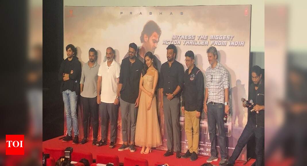 'Saaho' trailer launch: Prabhas and Shraddha Kapoor opens up their high ...