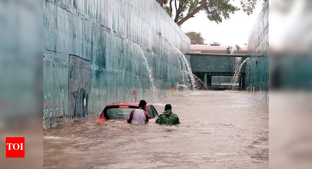 Rain shows its colours in Rangilu Rajkot | Rajkot News - Times of India