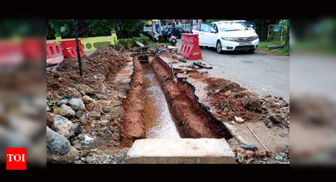 CCP makes headway in correcting flooding problems in parts of Panaji | Goa News - Times of India