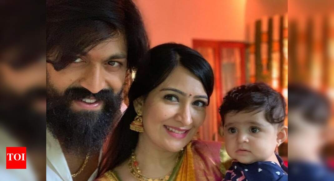 Yash and Radhika's daughter Arya looks like a bundle of cuteness in ...