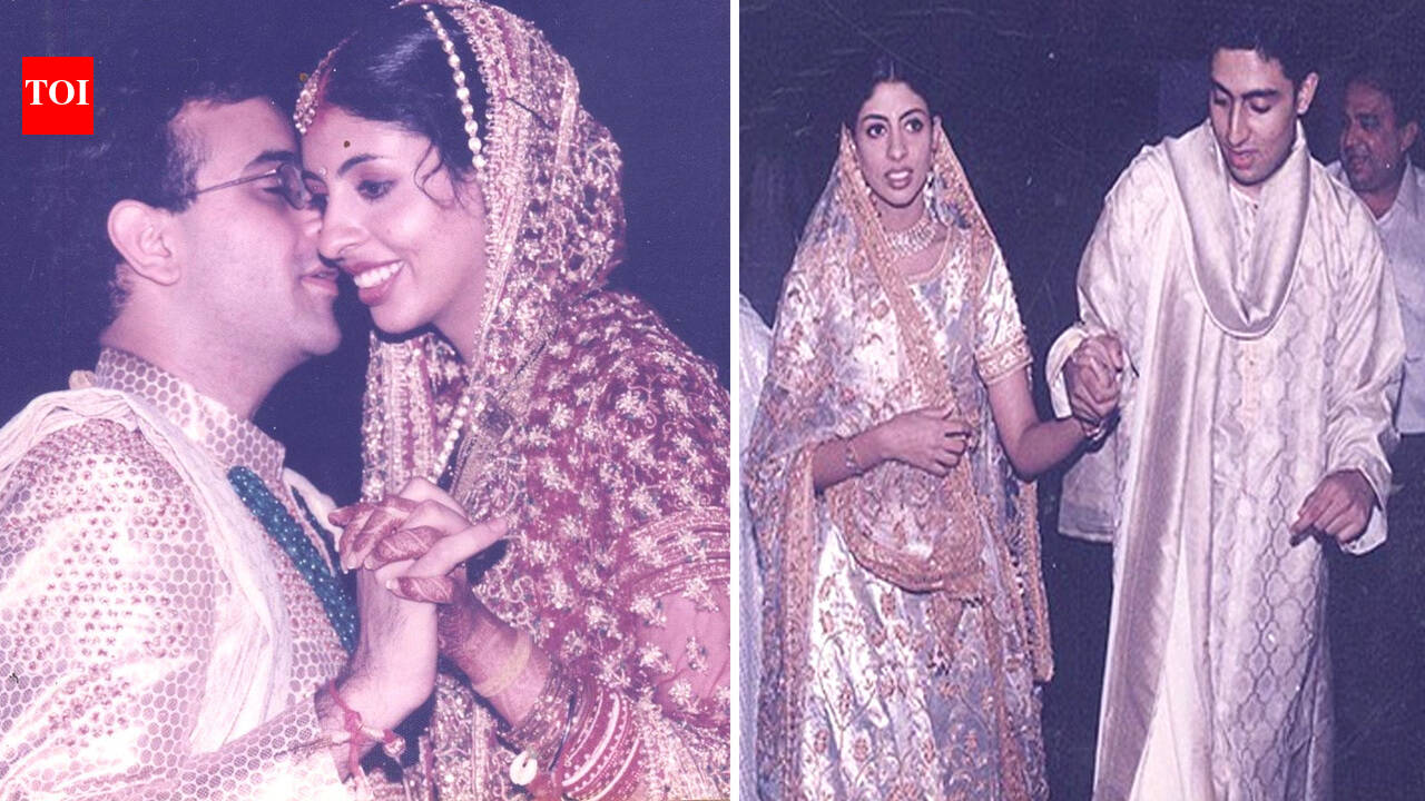 Unseen wedding pictures of Shweta Bachchan Nanda goes viral