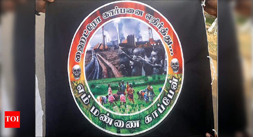Villagers design, hoist flag against hydrocarbon project at various ...