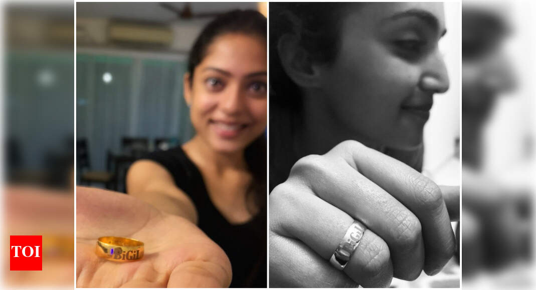 Vijay surprises Bigil team with gold rings | Tamil Movie News - Times ...
