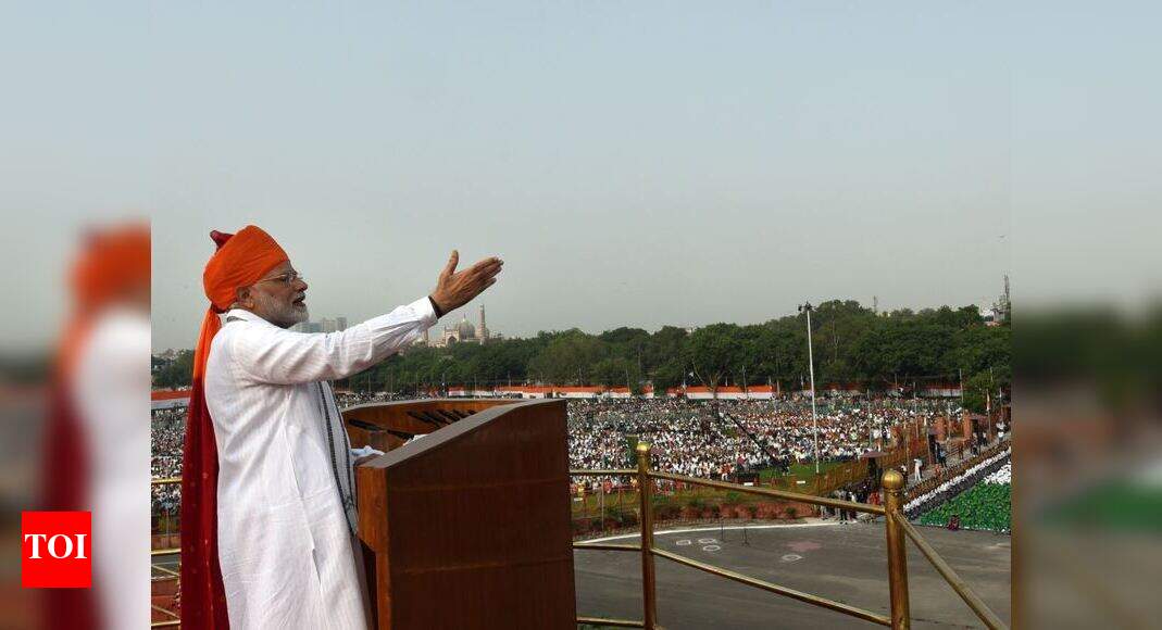 Modi Independence Day speech: PM Modi set to deliver his sixth straight ...