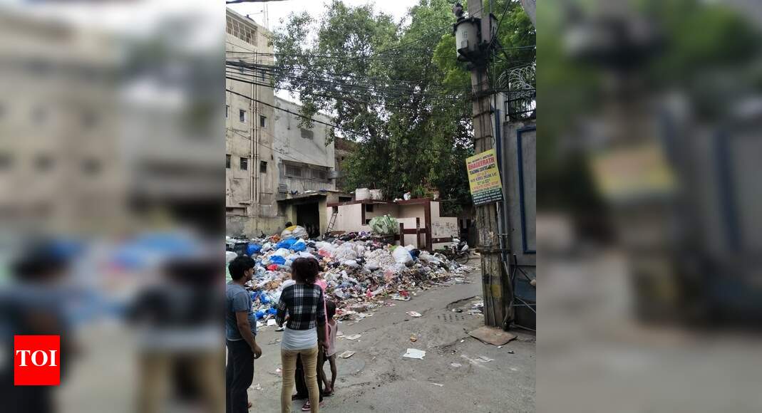 Filthy living conditions - Times of India