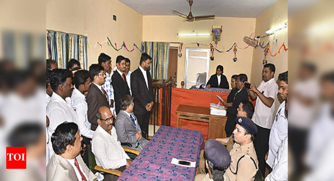 Over 45,000 cases pending in Trichy courts | Trichy News - Times of India