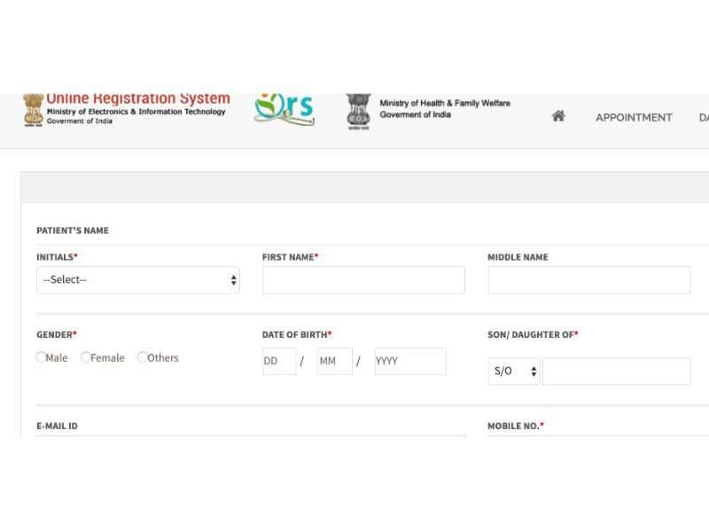 How to book OPD appointment online for AIIMS and other top government ...