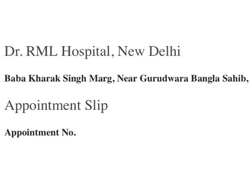 How to book OPD appointment online for AIIMS and other top government ...