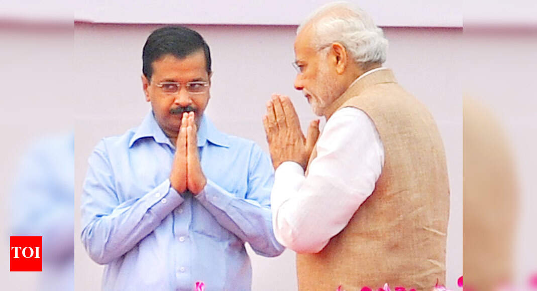 PM Modi wishes Kejriwal on 51st birthday | India News - Times of India