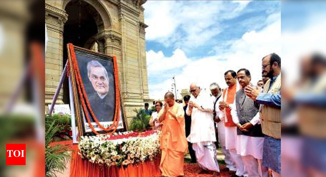 Scrapping Article 370 a tribute to Atal Behari Vajpayee: Yogi ...