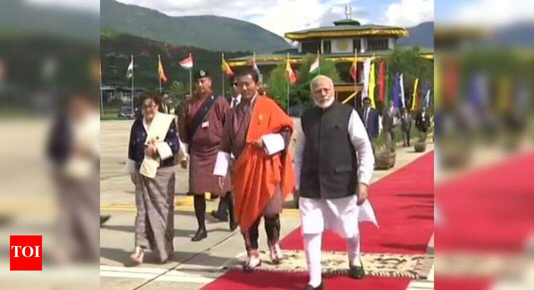 Live updates: PM Modi wraps up Bhutan tour - The Times of India