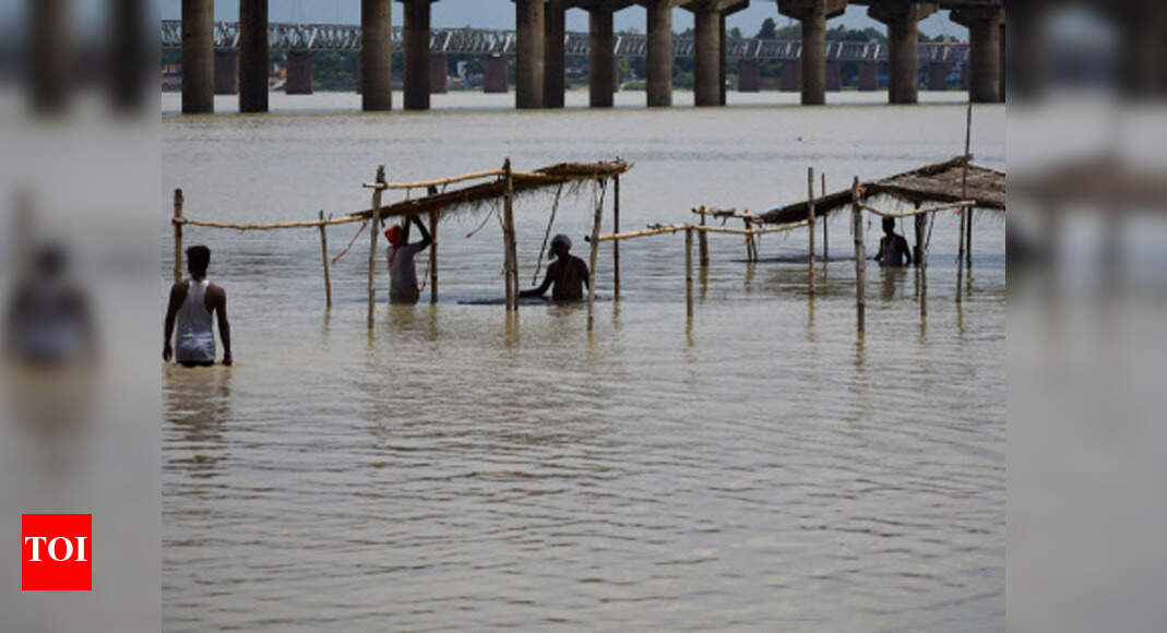 UP rivers flow above danger mark | Lucknow News - Times of India