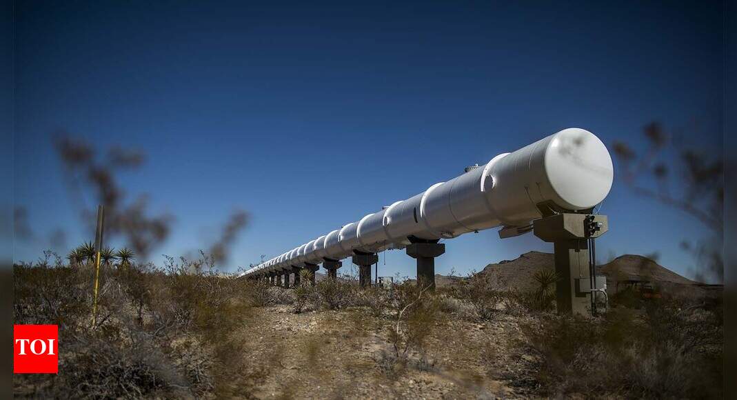 India's hyperloop dream takes shape in Nevada desert | India News ...