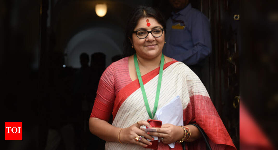 Locket Chatterjee finds boiled rice and salt for midday meal | Kolkata ...