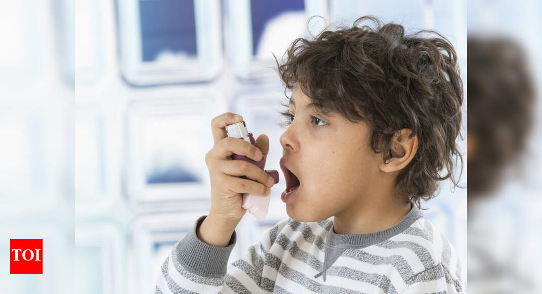 Children suffering asthma can use inhalers 'as needed' - Times of India