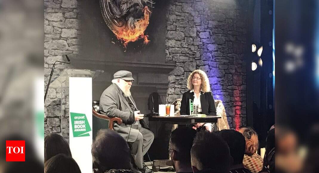 Author George R.R. Martin felicitated at Irish Book Awards - Times of India