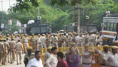Delhi: Protest by Dalits against temple demolition turns violent ...