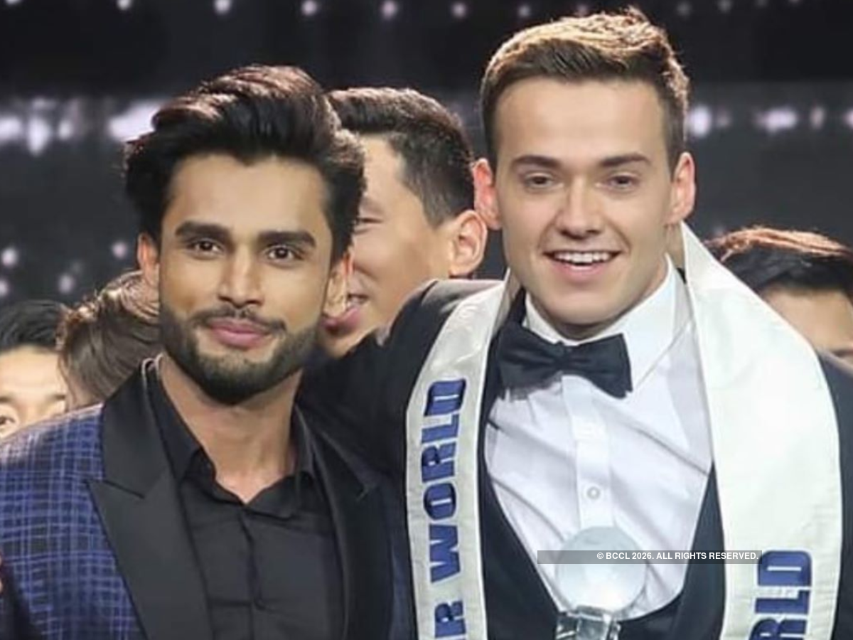 Rohit Khandelwal from India sashes Mr. World 2019