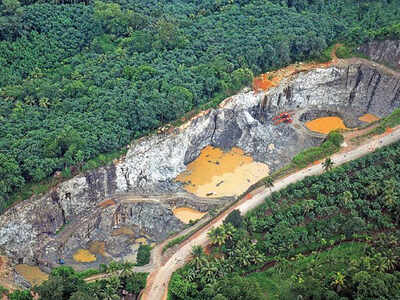 Ernakulam tops active quarries list in Kerala | Kochi News - Times of India