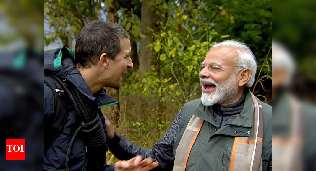 Narendra Modi: Technology helped Bear Grylls understand Hindi in 'Man ...