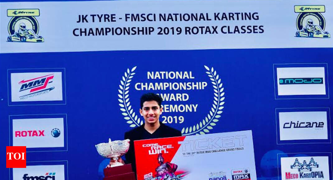 Shahan Ali Mohsin youngest to win senior category of National Karting ...
