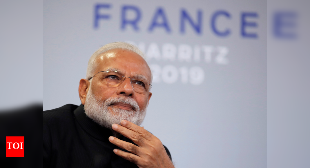 G7 Summit: At G7 summit, PM Modi highlights India's large scale efforts ...