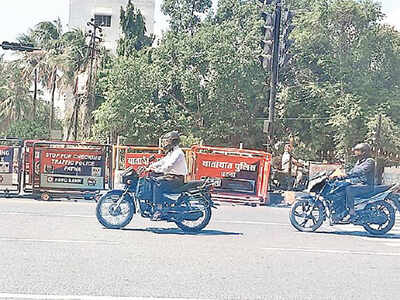 Boring Road intersection near Patna HC blocked | Patna News - Times of ...