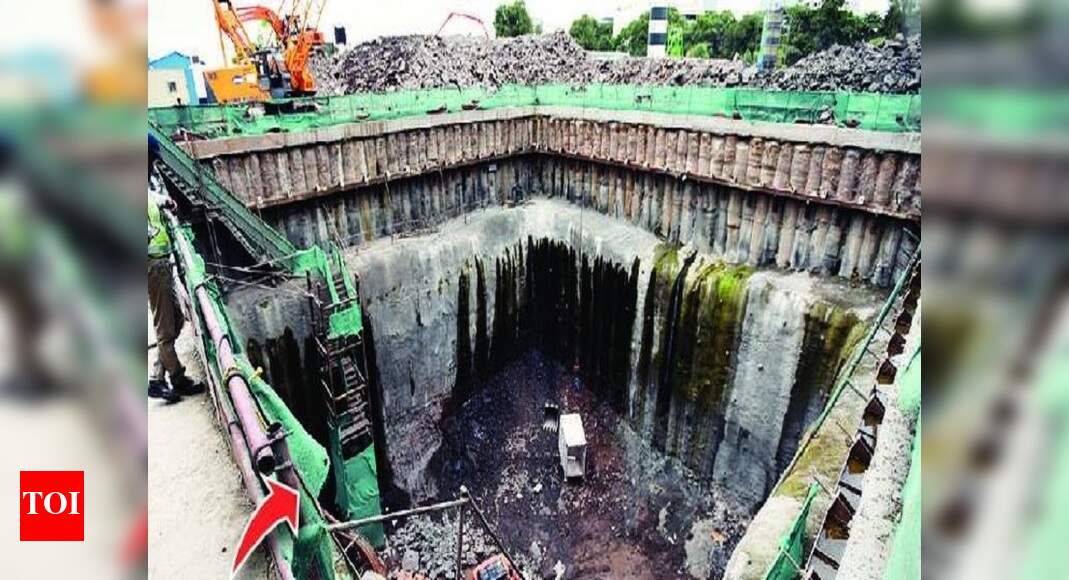 MahaMetro completes digging 18m shaft at agriculture college | Pune ...