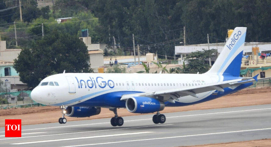IndiGo does first trial approach & landing at Bangalore airport's new ...