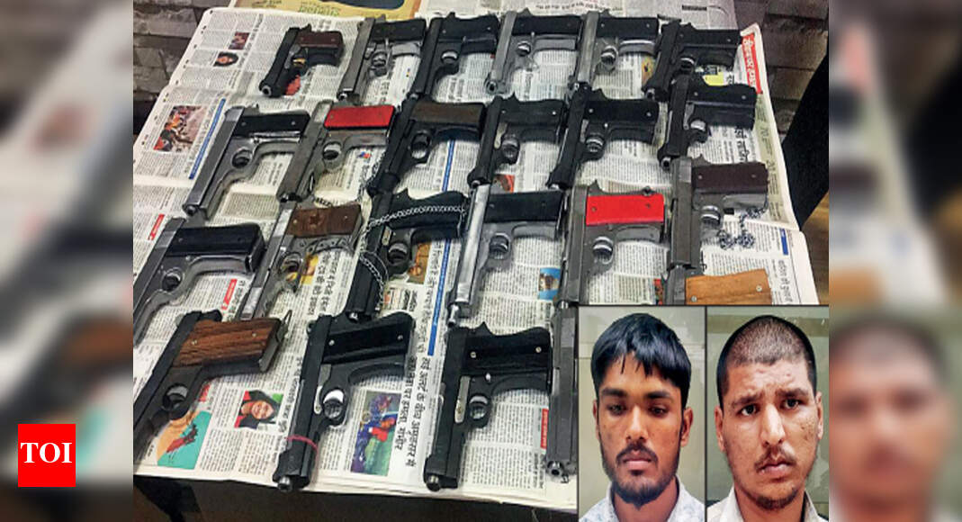 Two Pune-based gunrunners held in Delhi | Delhi News - Times of India