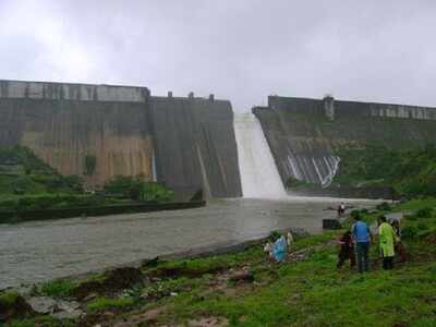 Temghar initiates water release into Khadakwasla | Pune News - Times of ...