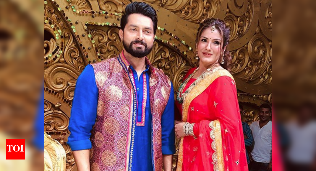 Vikrant Singh Rajput shares his fan moment with Raveena Tandon ...