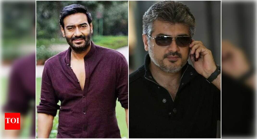 Ajay Devgn to play a negative role in Ajith Kumar's upcoming film ...