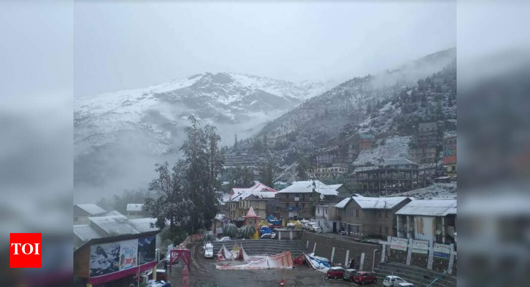 August snowfall fuels possibility of early winters | Shimla News ...