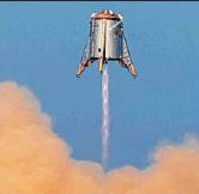 SpaceX’s Starhopper has made its highest and final test flight - Times ...