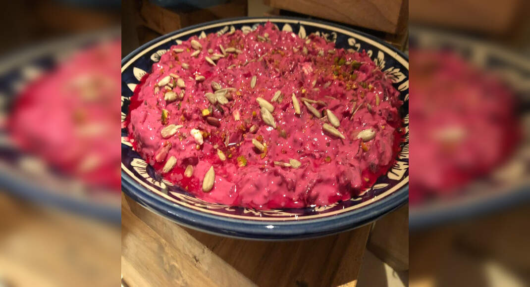 Pink Sultan Mezze Recipe: How to Make Pink Sultan Mezze Recipe ...