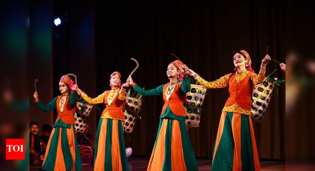 Pahadi freshness in folk dances | Events Movie News - Times of India