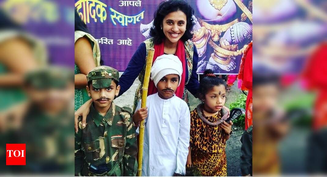 Shweta Pendse celebrates Tanha Pola in Nagpur - Times of India