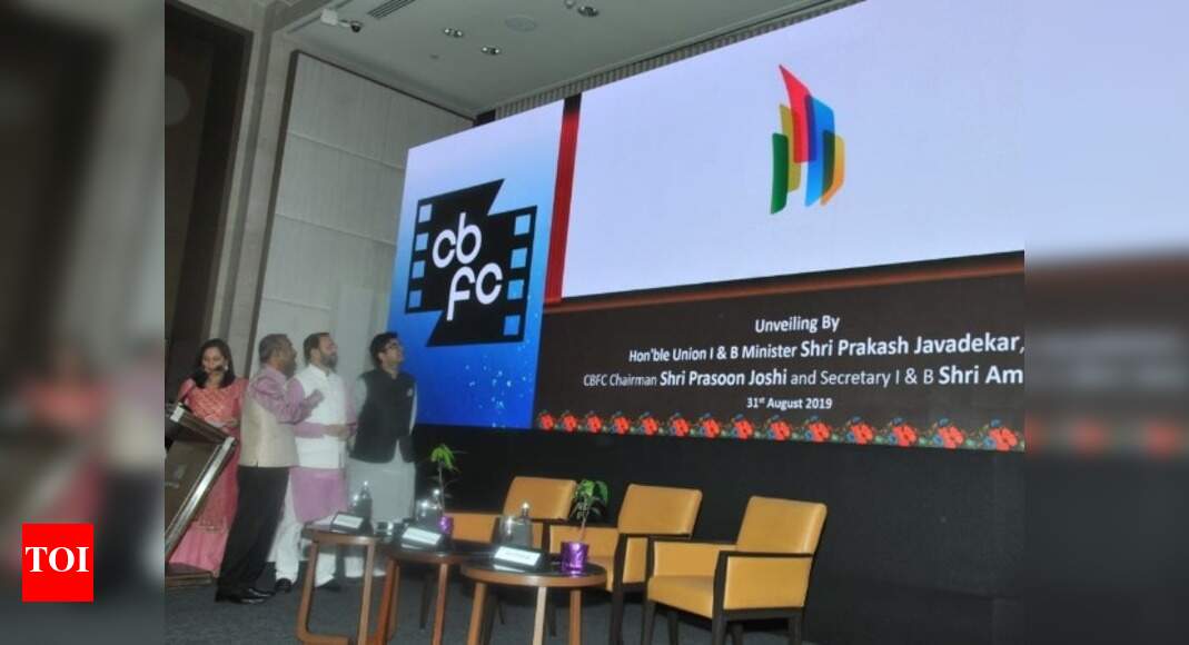 Prakash Javadekar inaugurates the new CBFC logo and certificate in ...